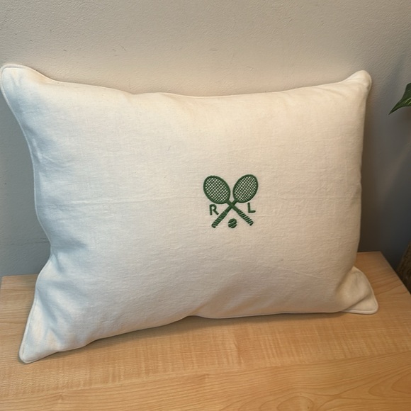 Ralph Lauren Home | Accents | Ralph Lauren Ashby Linen Embroidered ...